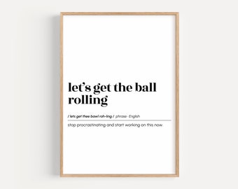 Start the ball rolling store