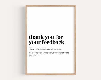 Set of 4 Funny Office Definitions Set Funny Office Decor - Etsy