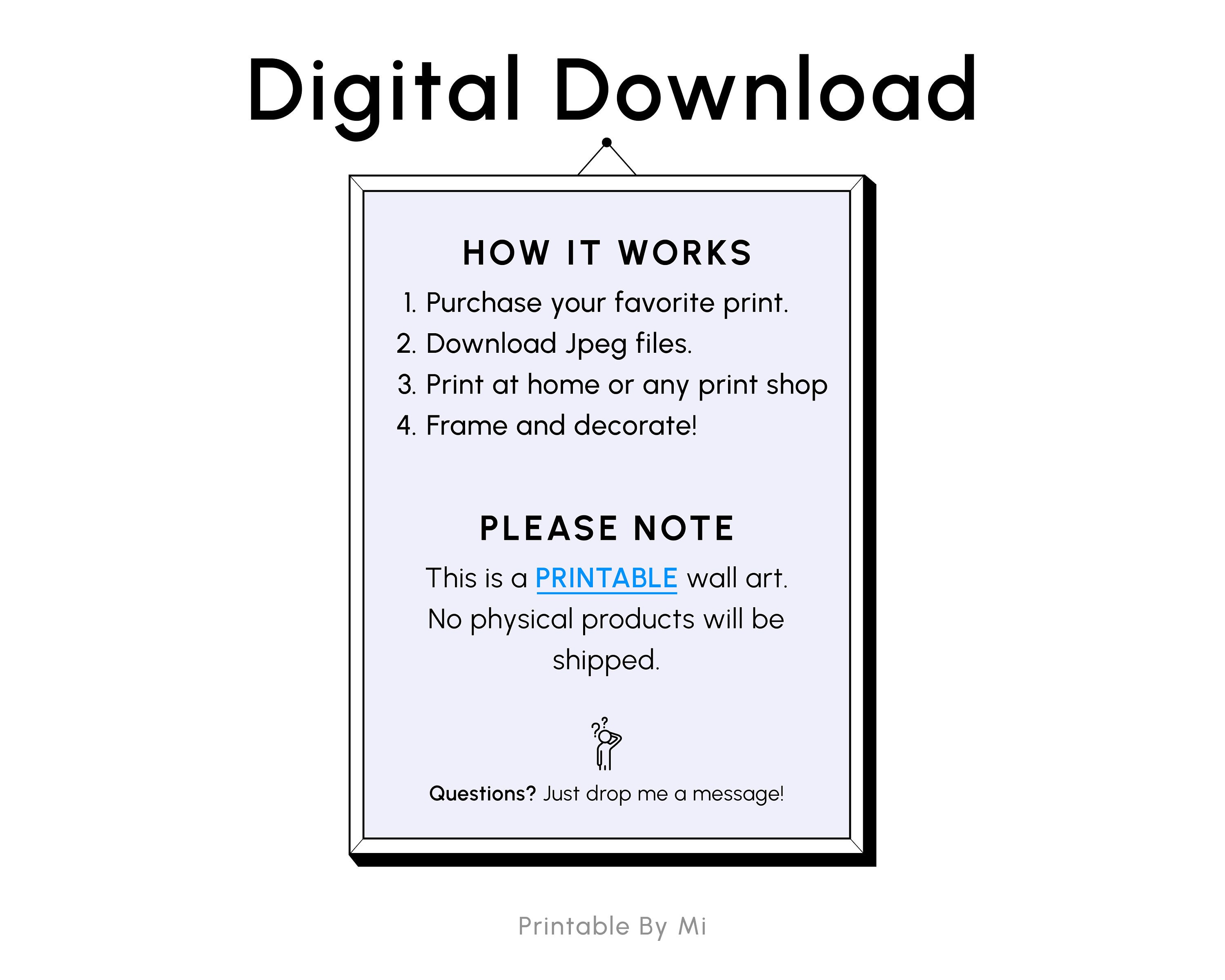 50 Motivational Quotes Vibrant Print Bundle Collection - Inspirational ...