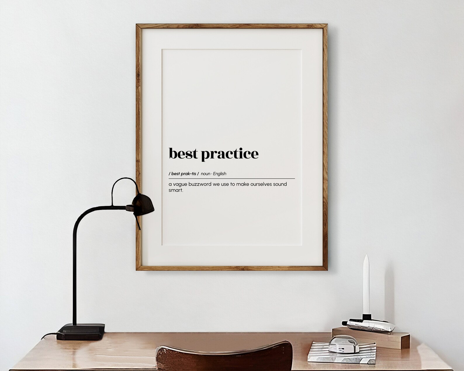 Best Practice, Funny Definition Print, Funny Office Wall Art, Home ...