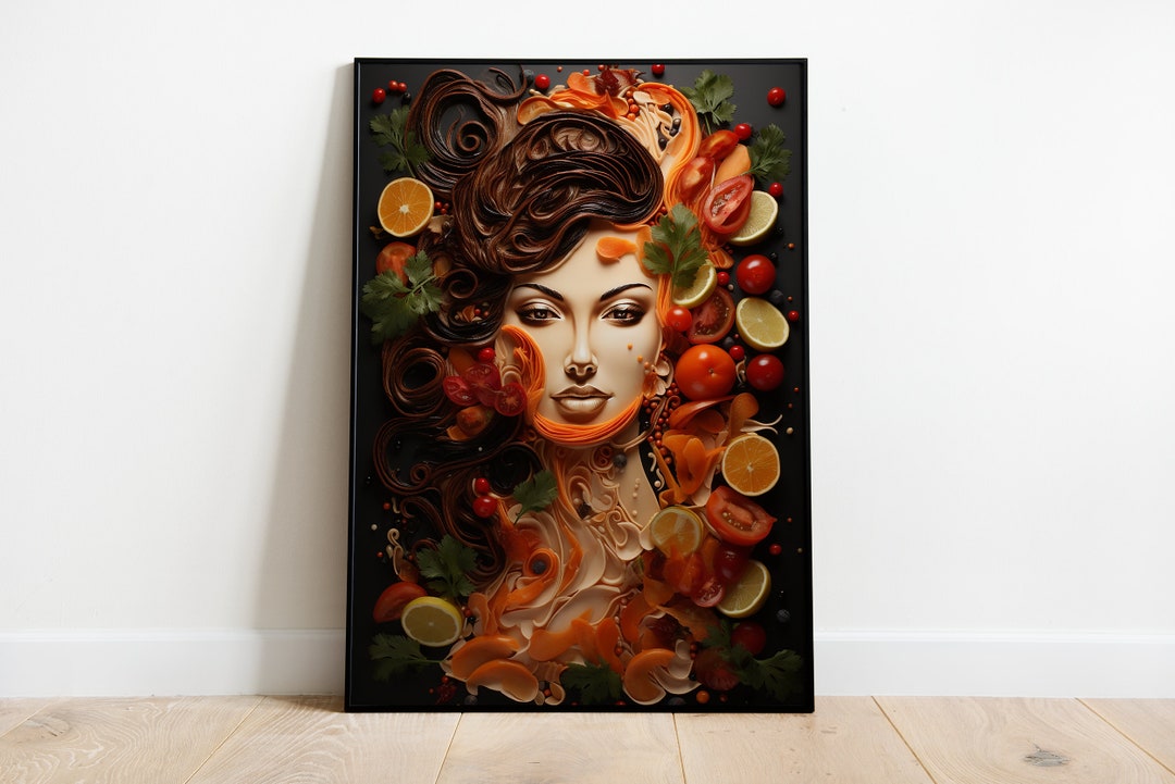 The Beautiful Food in the World, Home Decor, Digital Download, Digital ...