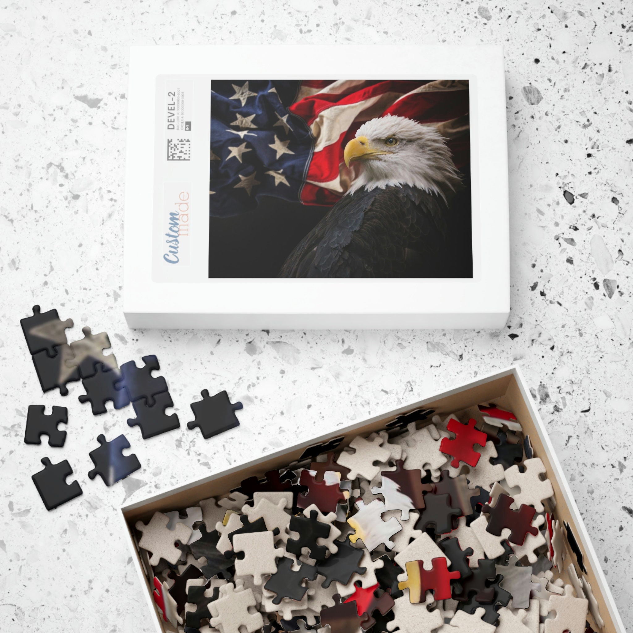 American Bald Eagle Jigsaw Puzzle, Eagle Jigsaw Puzzle, National Bird ...