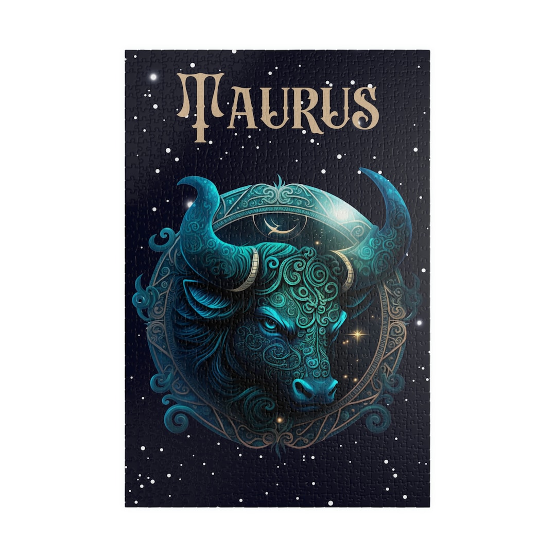 Taurus Zodiac Puzzle, Taurus Puzzle, Zodiac Puzzle, Gift for Taurus ...