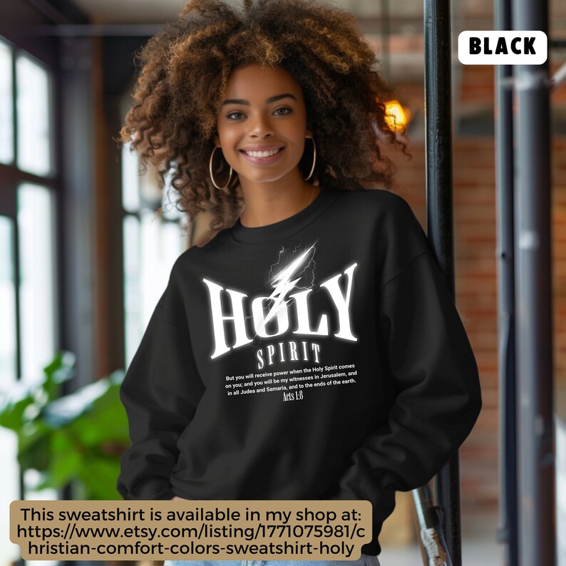 Holy Spirit T-shirt, Christian Bible Verse Faith Apparel - Etsy