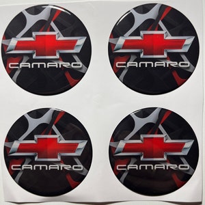 Chevrolet Camaro Decals Center Wheel Caps Self-adhesive Stickers Logo ...
