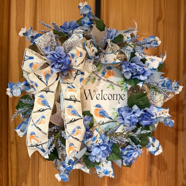 Bird Wreath - Etsy