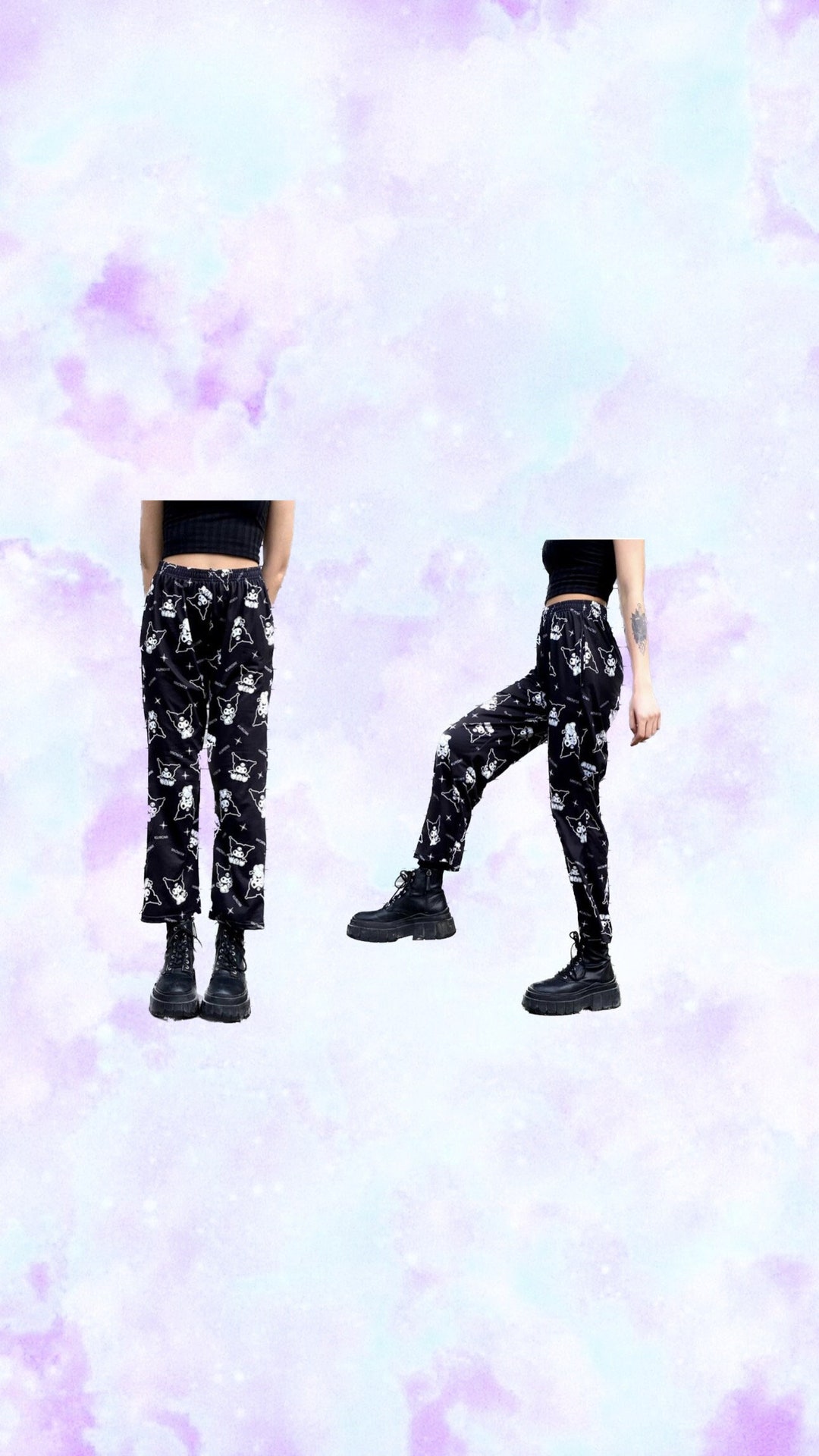 Buy Kuromi Pajama Pants, Kuromi Gift, Kuromi Sanrio, Kuromi Clothes ...