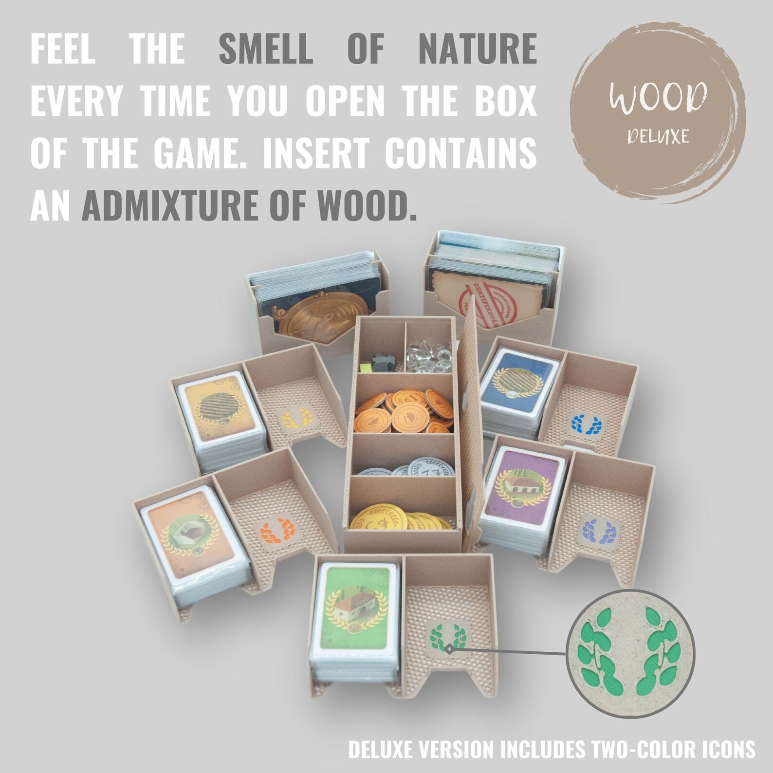 Viticulture Essential Edition - 3D Printed Wooden Insert | Board Game ...