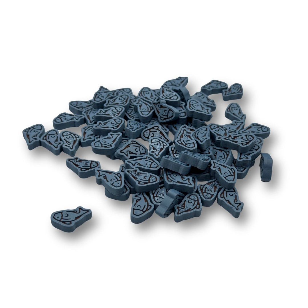 Fish - Upgraded Tokens for Board Games - 10 Pcs - Etsy