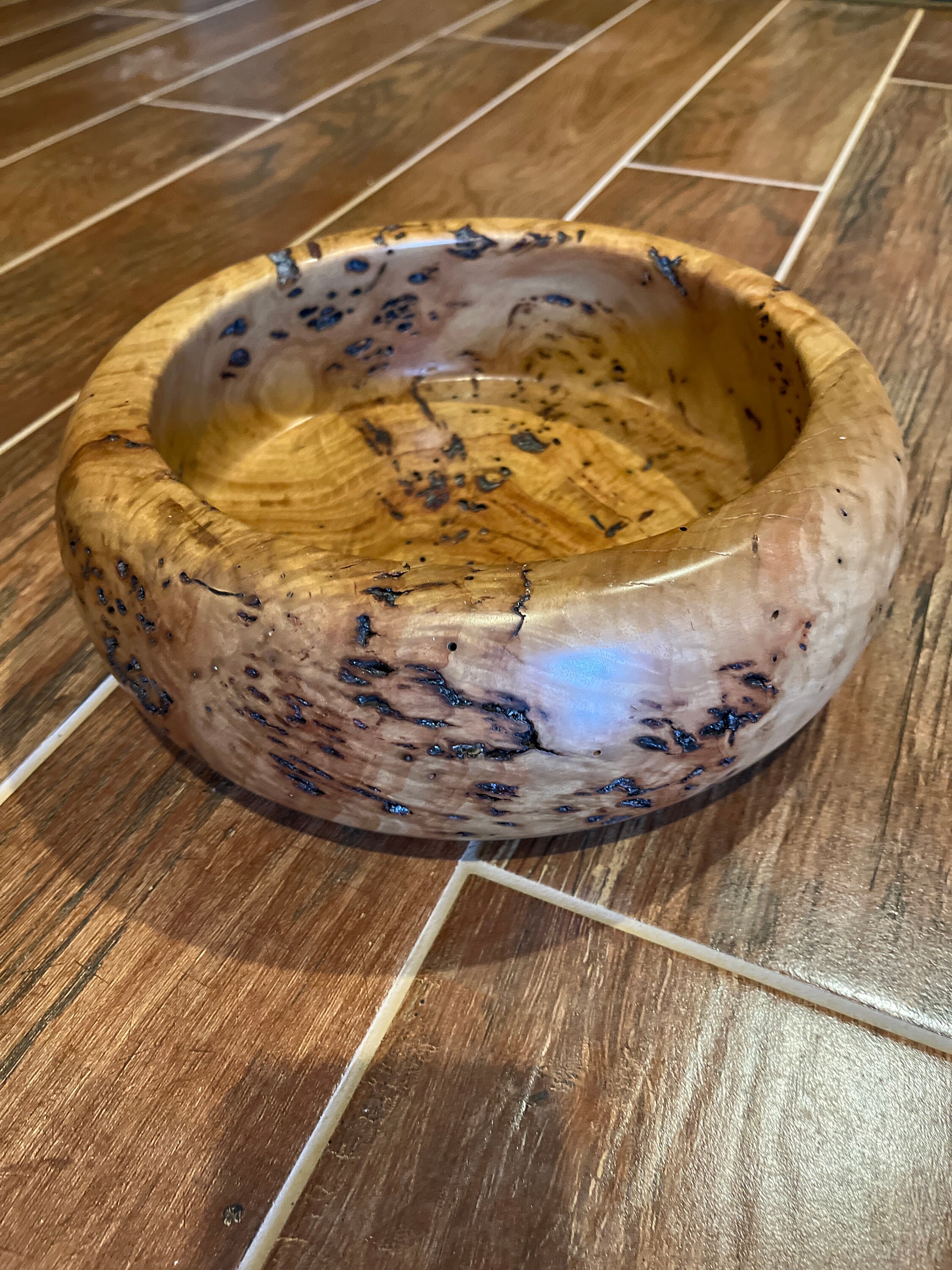 Custom Turned Yellow Box Burl Bowl. This Burl Comes From the Eucalyptus ...