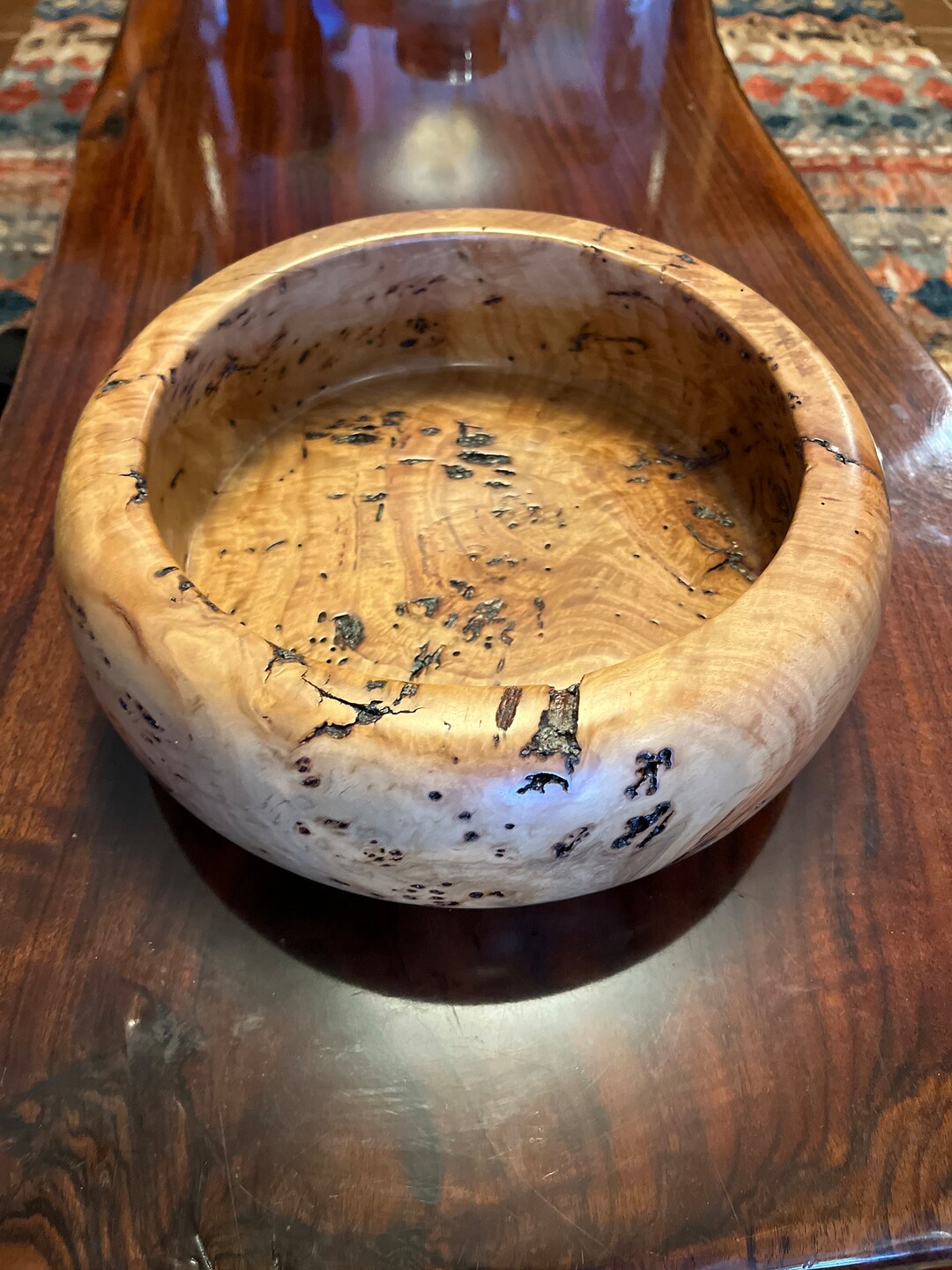 Custom Turned Yellow Box Burl Bowl. This Burl Comes From the Eucalyptus ...