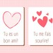 French Valentine's Day Cards (classroom Resources, Learn French, French ...