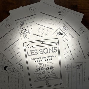 Reading French Phonics (science of Reading, French Vowels, Français, La ...