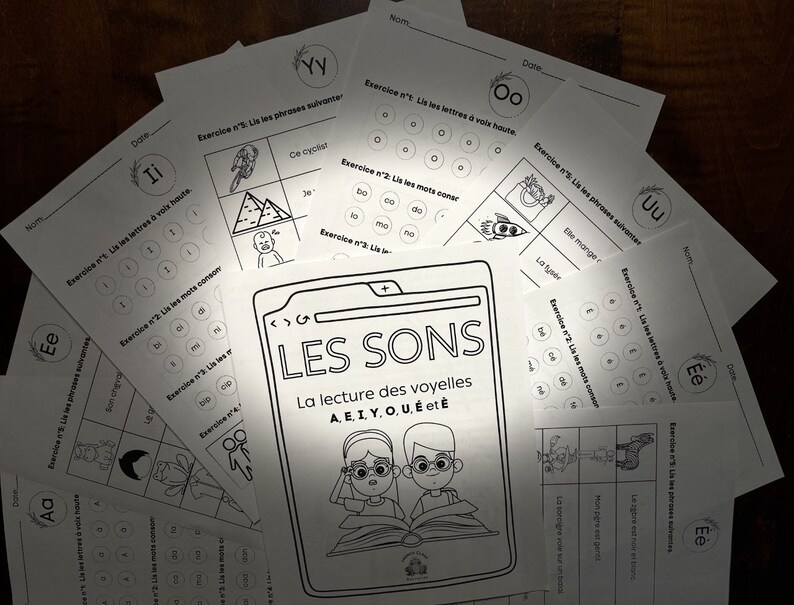 Reading French Phonics (science of Reading, French Vowels, Français, La ...