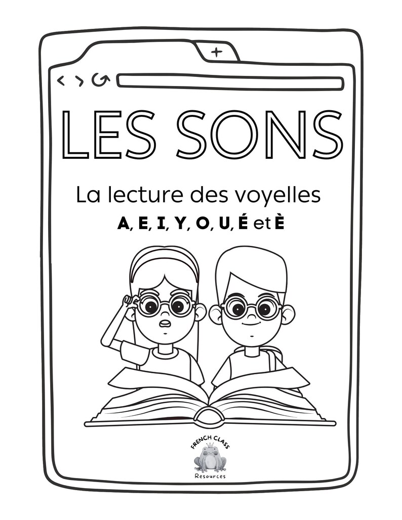 Reading French Phonics (science of Reading, French Vowels, Français, La ...