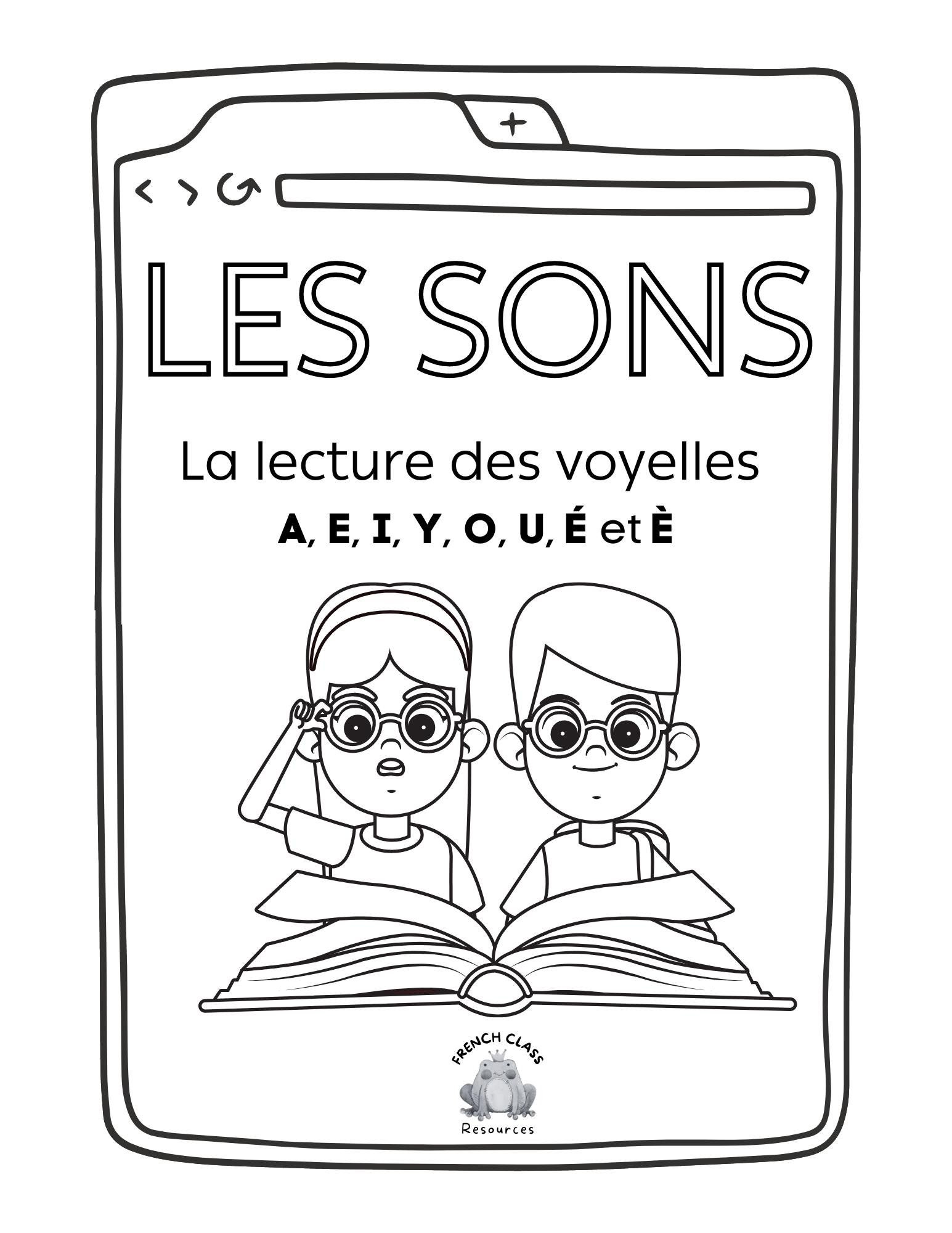 Reading French Phonics (science of Reading, French Vowels, Français, La ...