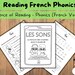 Reading French Phonics (science of Reading, French Vowels, Français, La ...