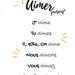 French Classroom Poster - Le Verbe AIMER (classroom Decor, Language ...