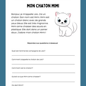 BUNDLE Basic French Reading Comprehensions (french Learning, Classroom ...