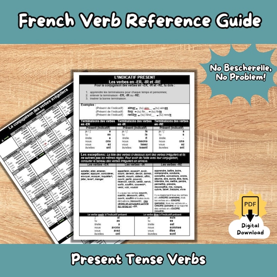 French Grammar Cheat Sheet Essential French Grammar And Vocabulary: