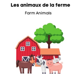 Les Animaux De La Ferme (basic French Language Book, FSL Classroom ...