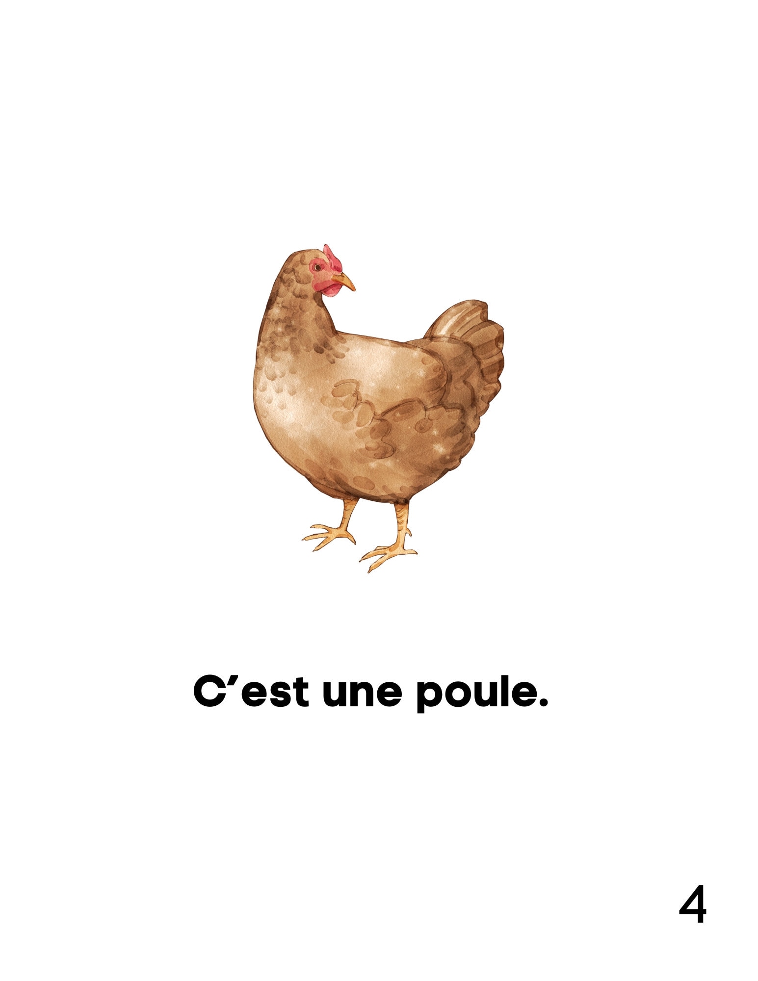 Les Animaux De La Ferme (basic French Language Book, FSL Classroom ...