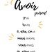 French Classroom Poster - Le Verbe AVOIR (classroom Decor, Language ...