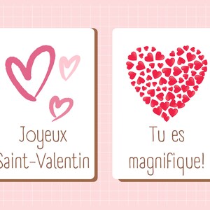 French Valentine's Day Cards (classroom Resources, Learn French, French ...