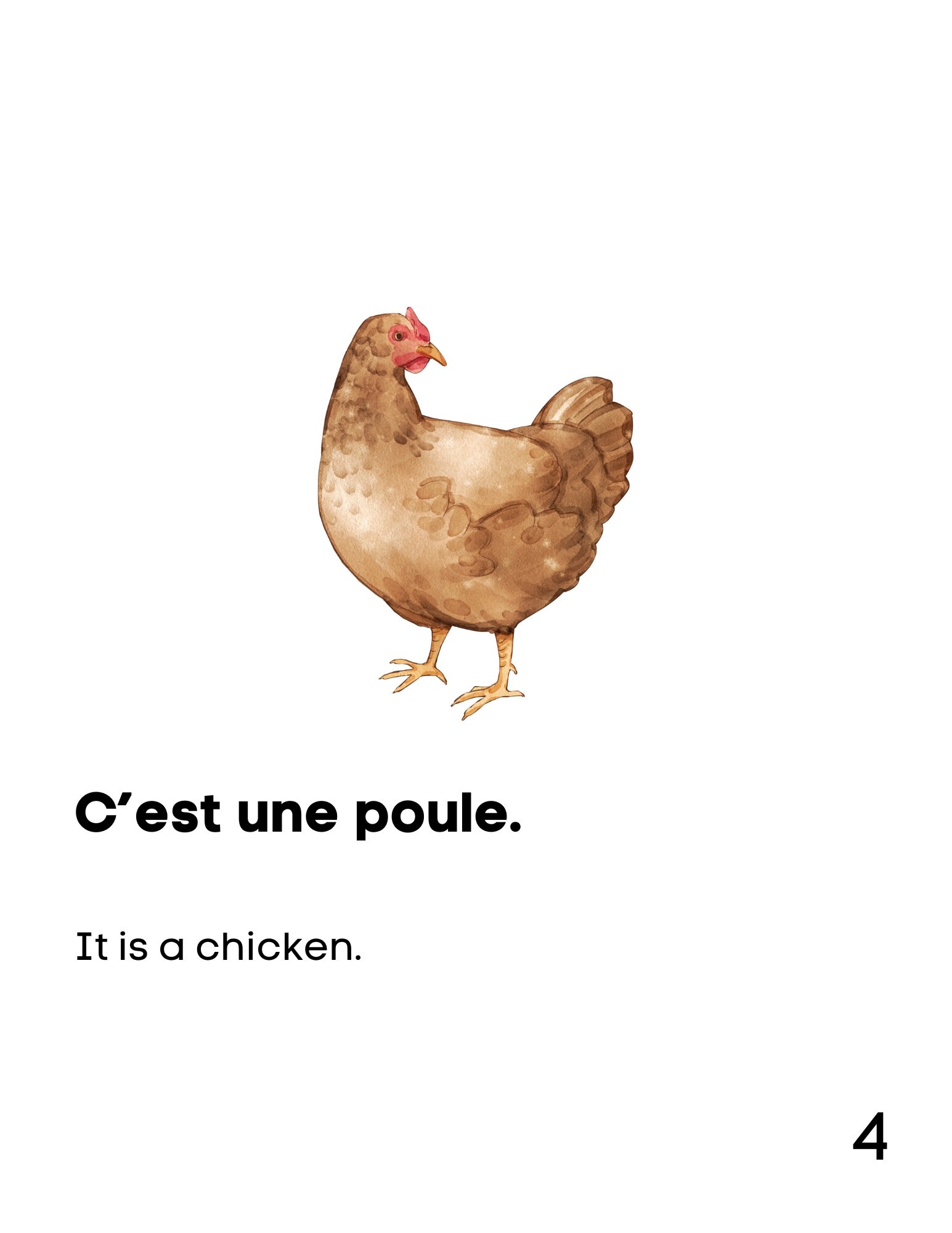 Les Animaux De La Ferme (basic French Language Book, FSL Classroom ...