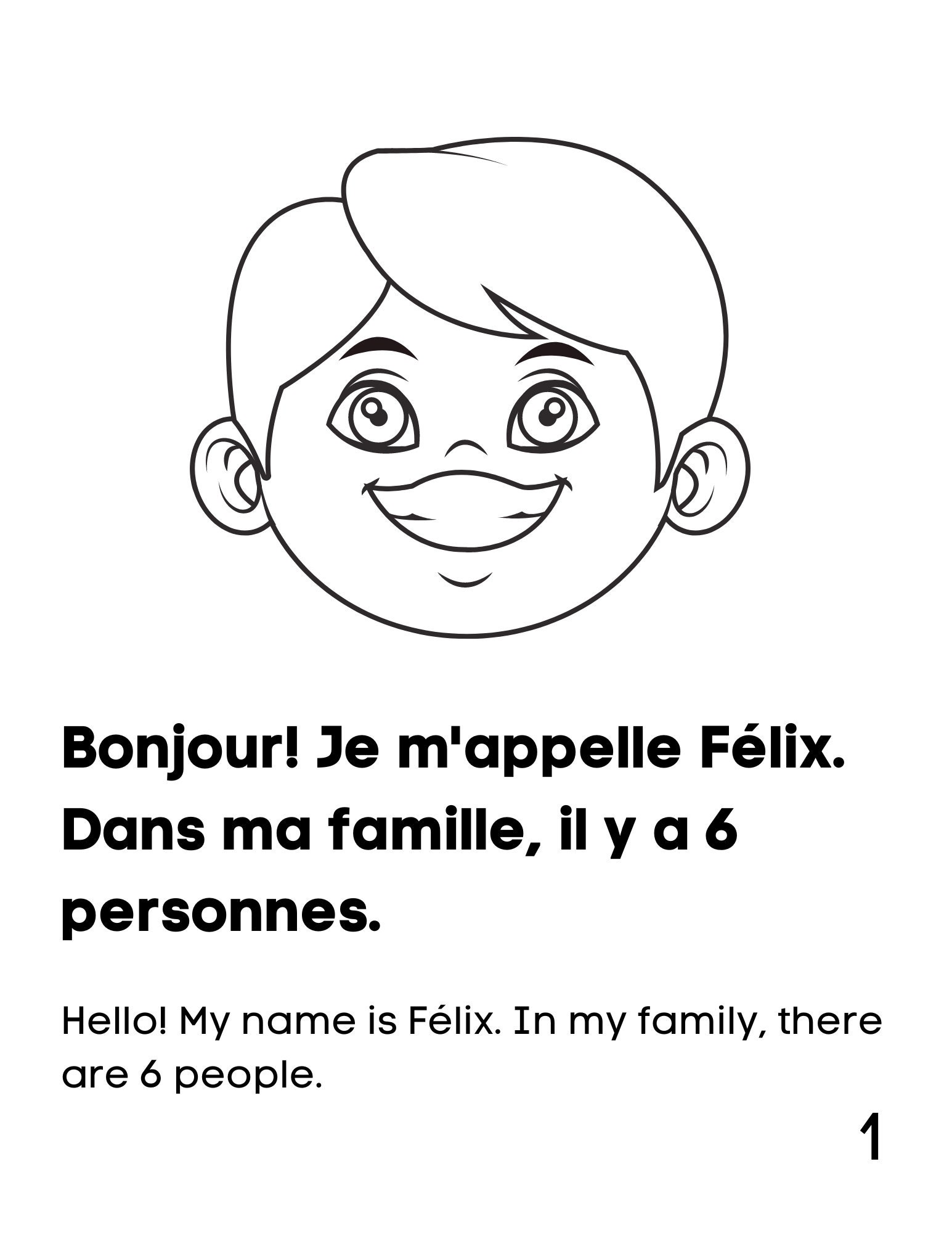 Qui Est Dans Ta Famille? (basic French Language Structure Book, FSL ...