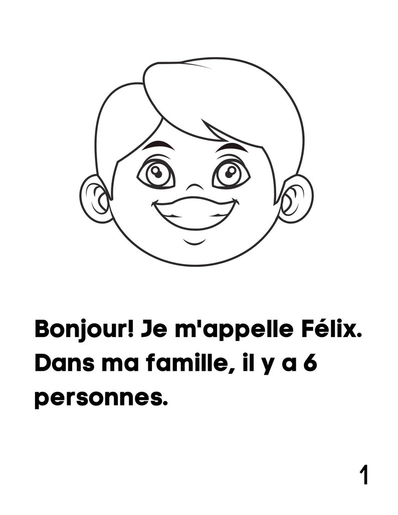 Qui Est Dans Ta Famille? (basic French Language Structure Book, FSL ...