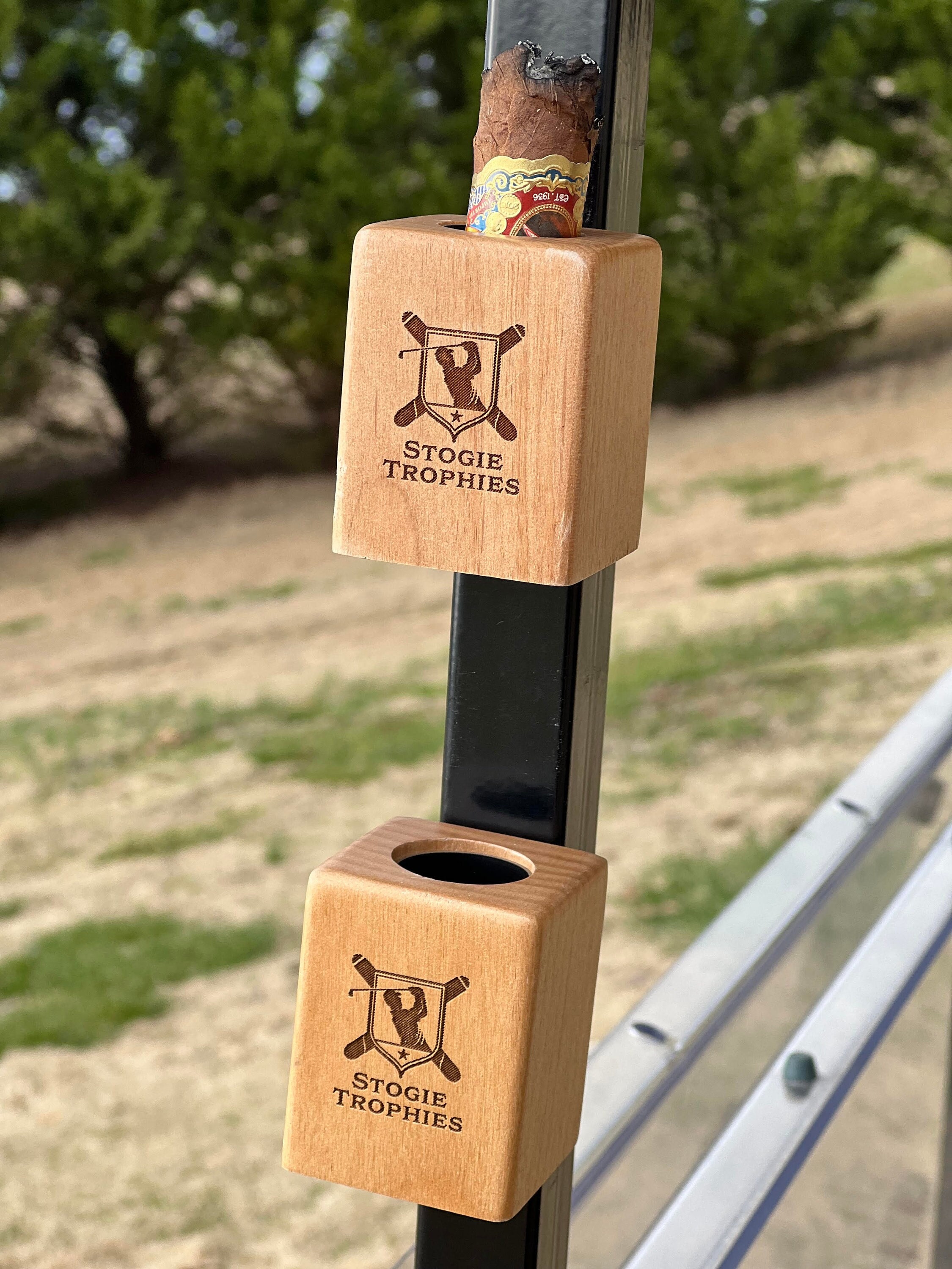 Stogietrophies Magnetic Cigar Holder + Laser Engraved - Etsy