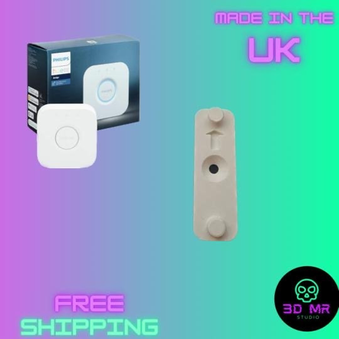 Philips Hue Bridge / Hub Wall Mount 3d-printed Hanging WALL - Etsy UK