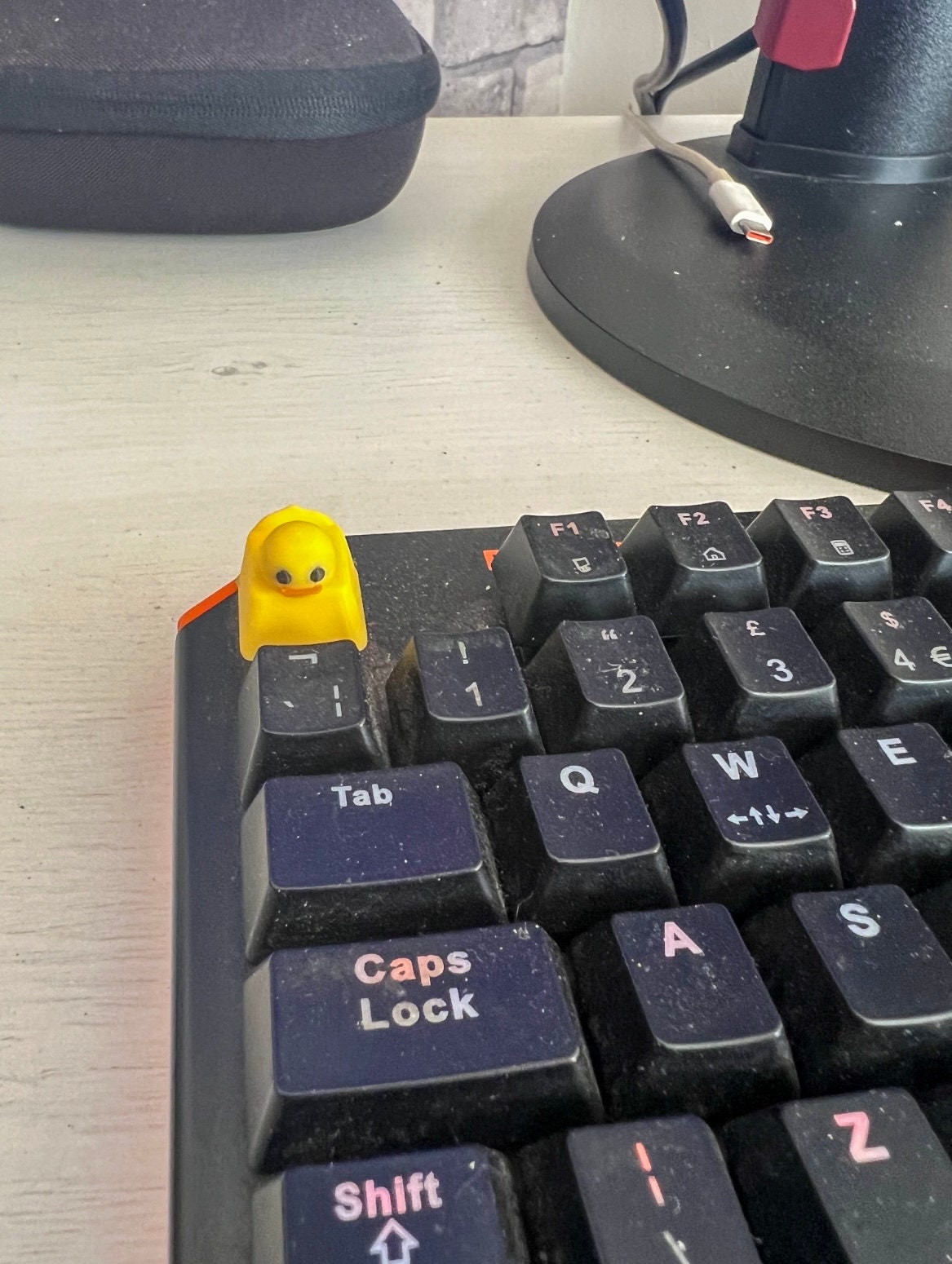 Rubber Duck Keycap for Mechanical Keyboard / Keycaps / Custom - Etsy UK