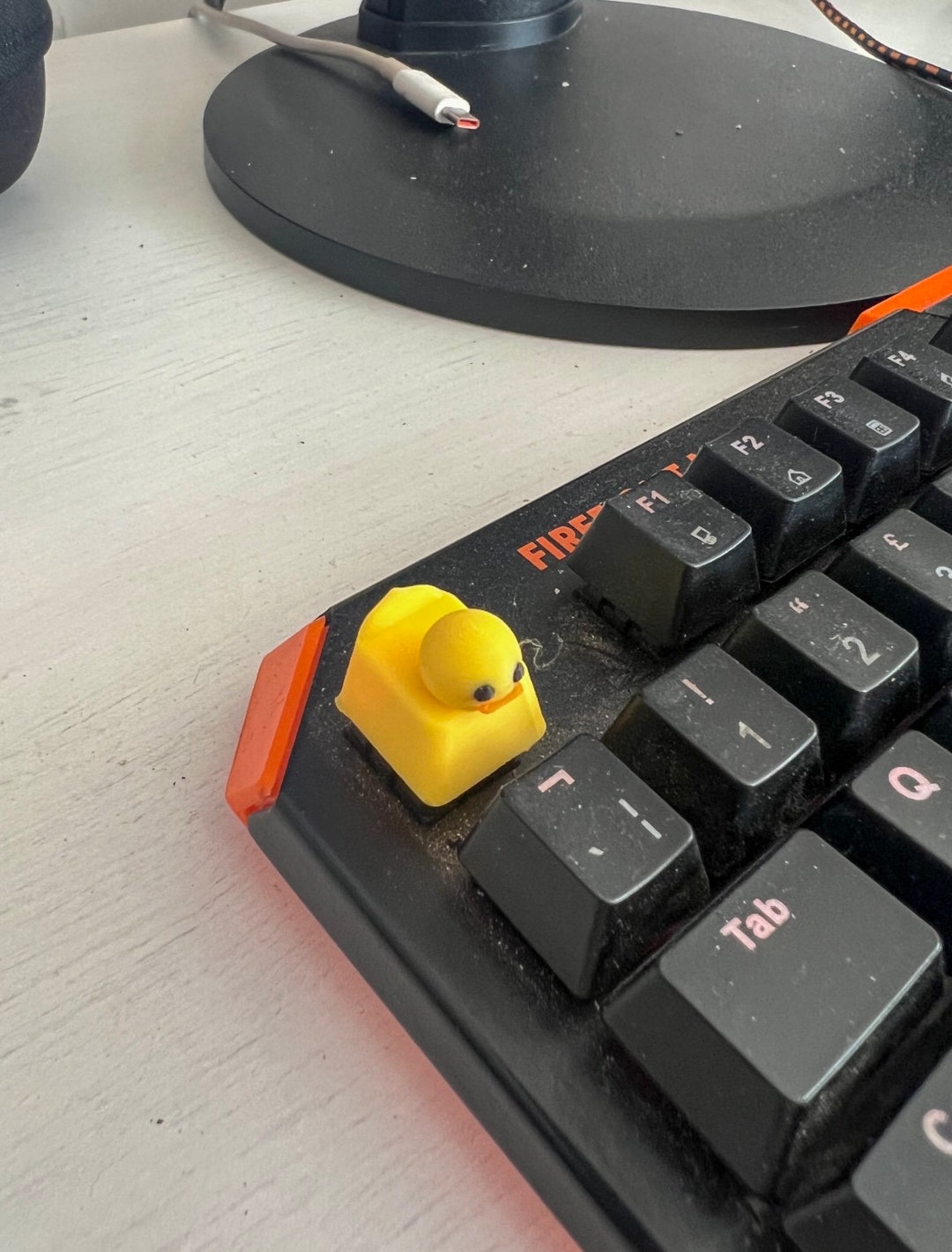 Rubber Duck Keycap for Mechanical Keyboard / Keycaps / Custom - Etsy UK
