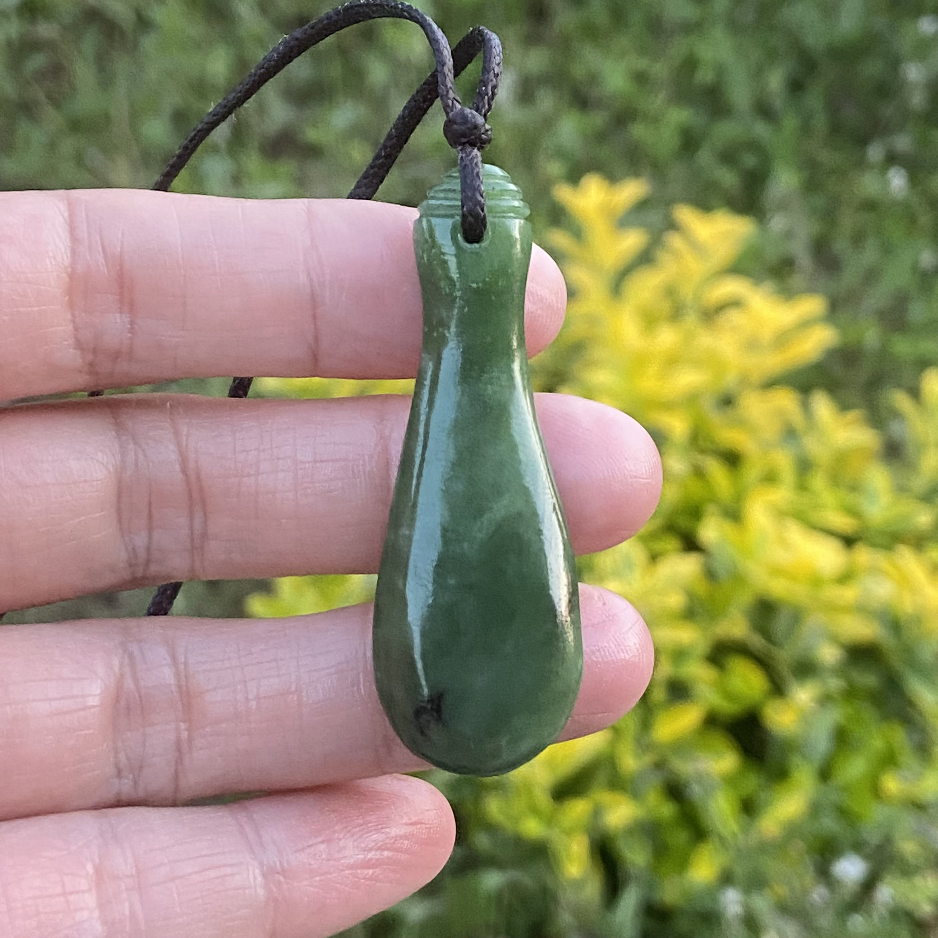 Mere Patu War Club Pendant / Necklace in Canadian Nephrite Jade 56mm ...