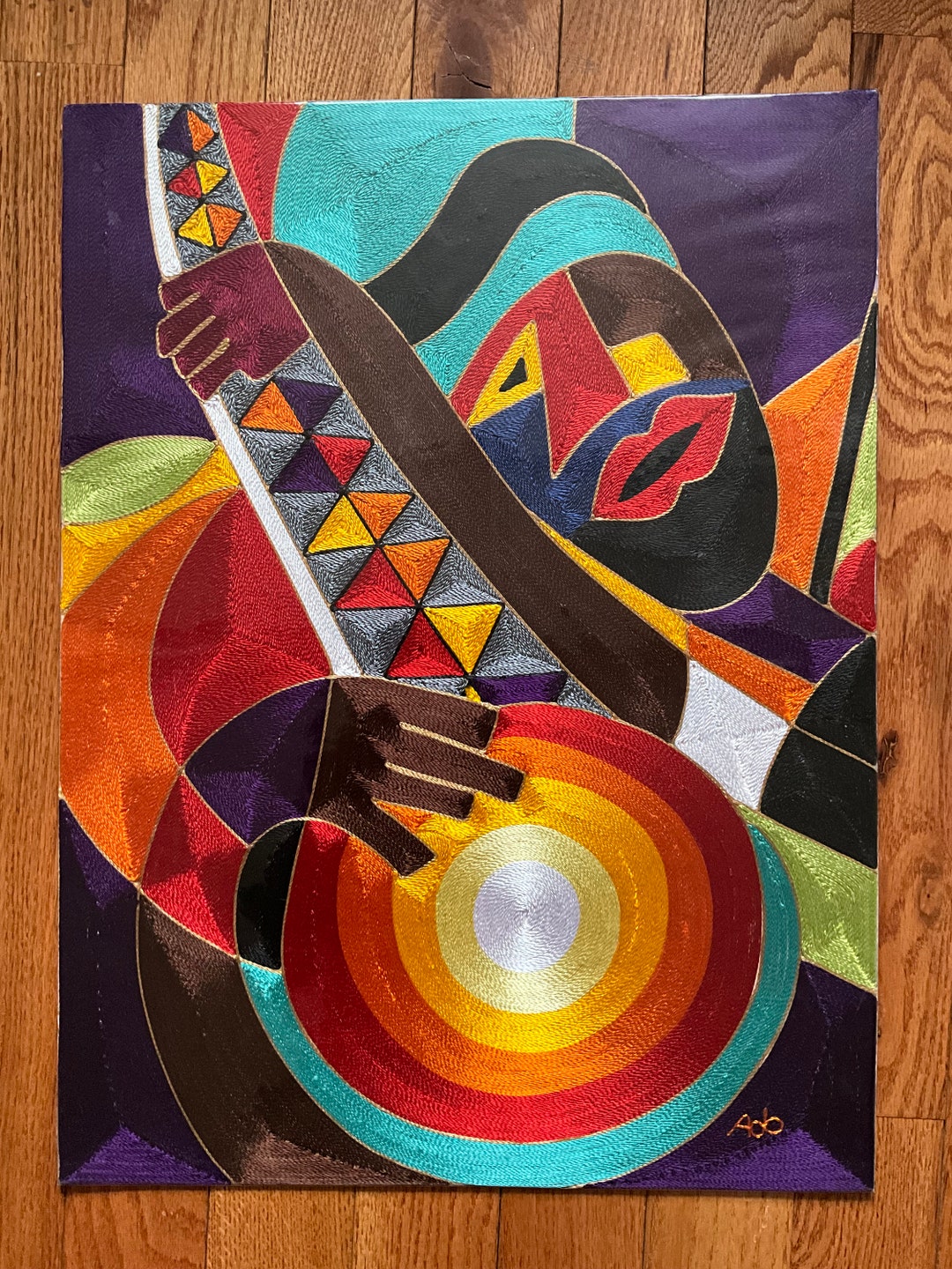 Silk Thread Art - Etsy