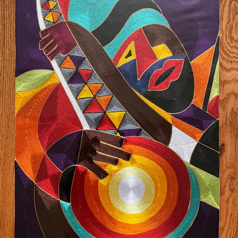 African Silk Thread Art - Etsy