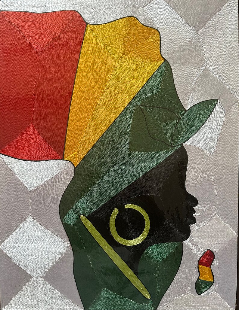 Silk Thread Art - Etsy