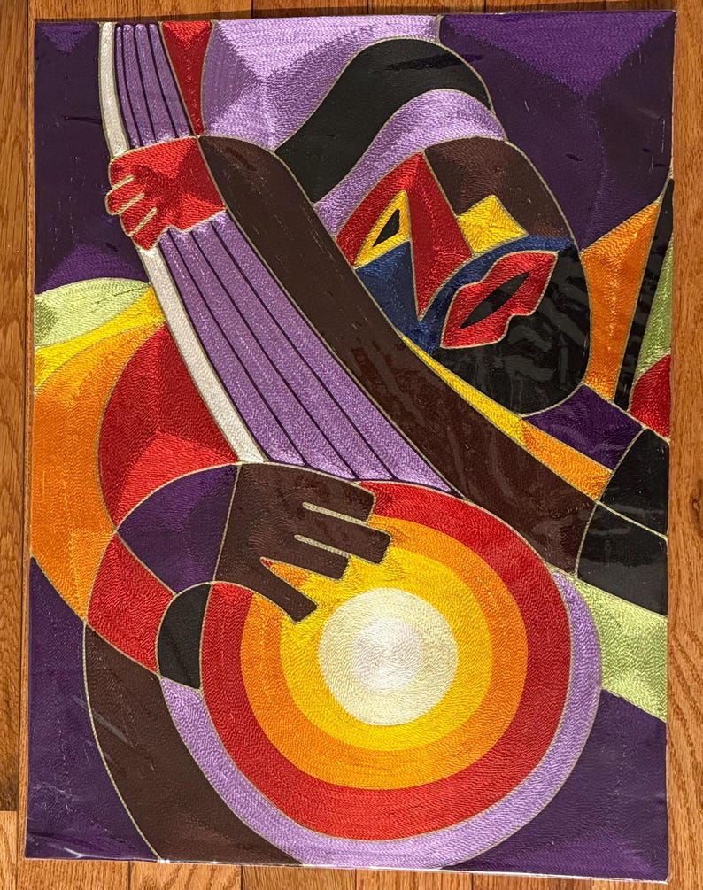 Silk Thread Art - Etsy