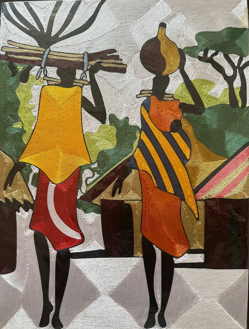 Silk Thread Art - Etsy