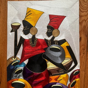 Silk Thread Art - Etsy