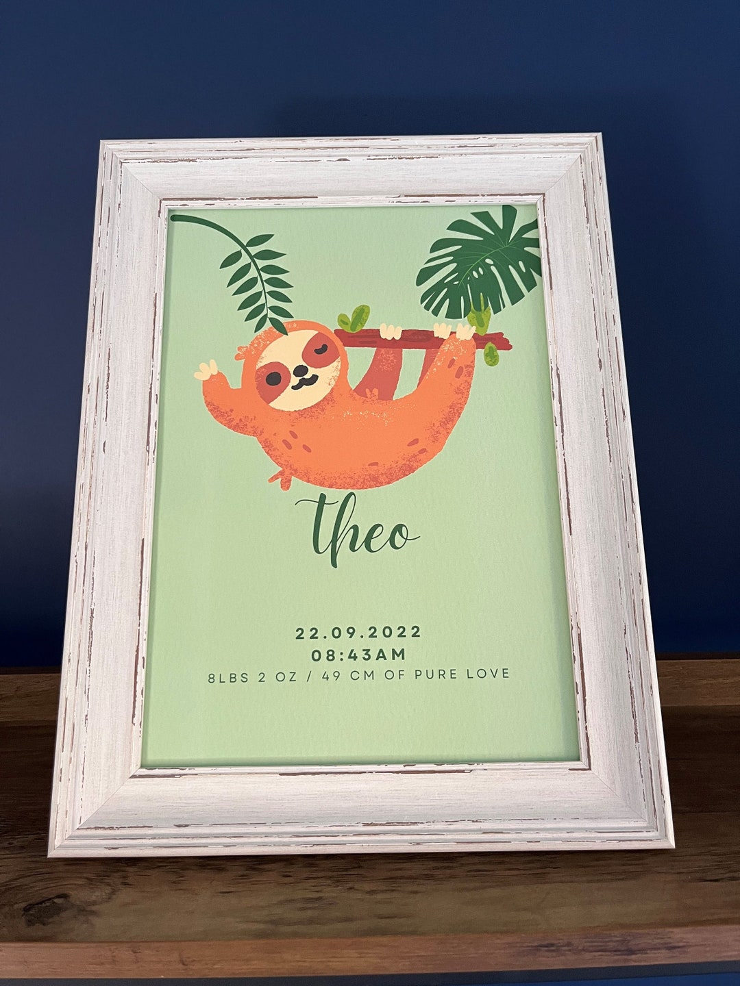 New Baby Welcome Board-new Addition-nursery Print-baby - Etsy