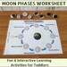 Moon Phases Solar System Activity Book Printable Preschool Learning ...