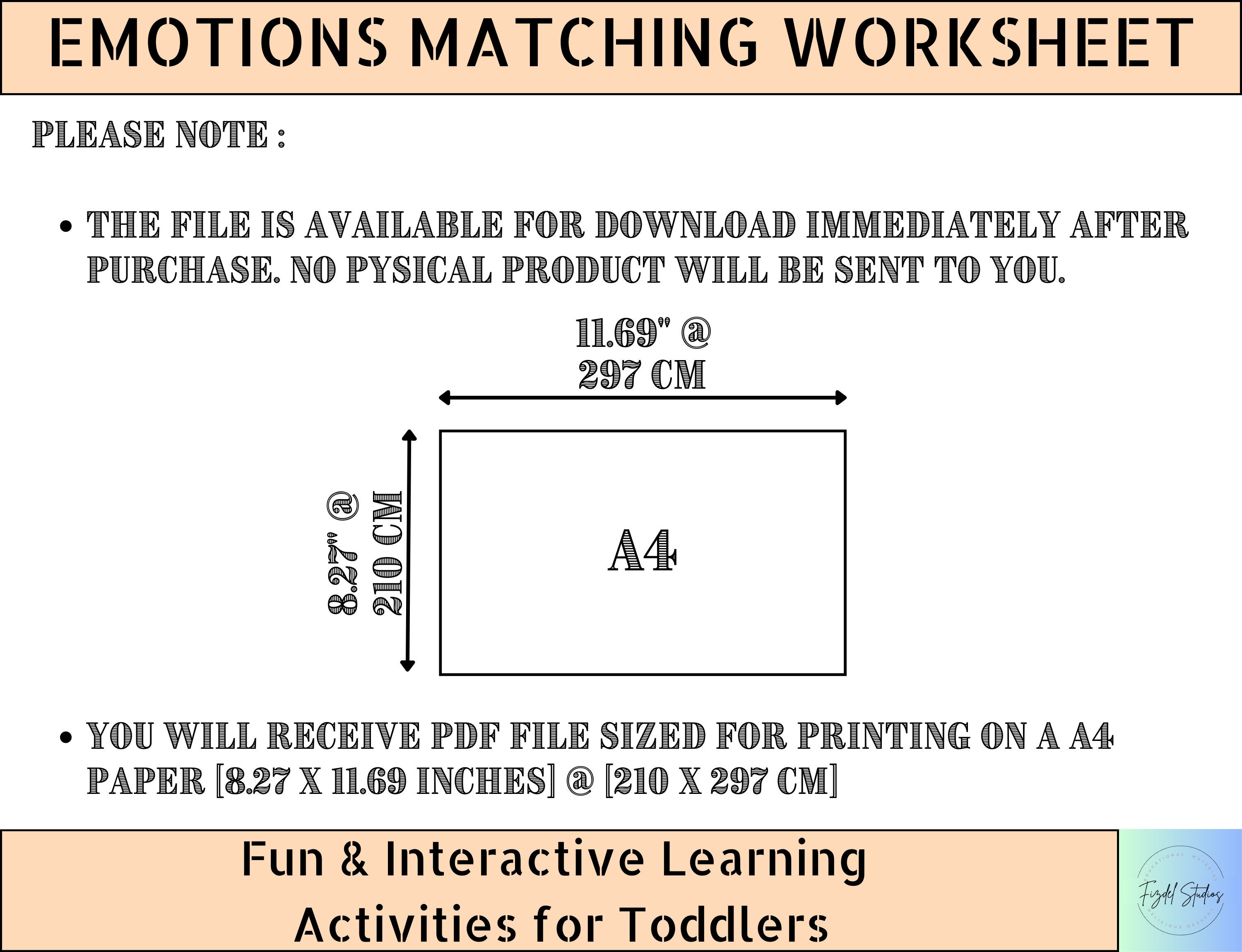 Emotions Activity Book Printable Preschool Learning Activity Binder ...