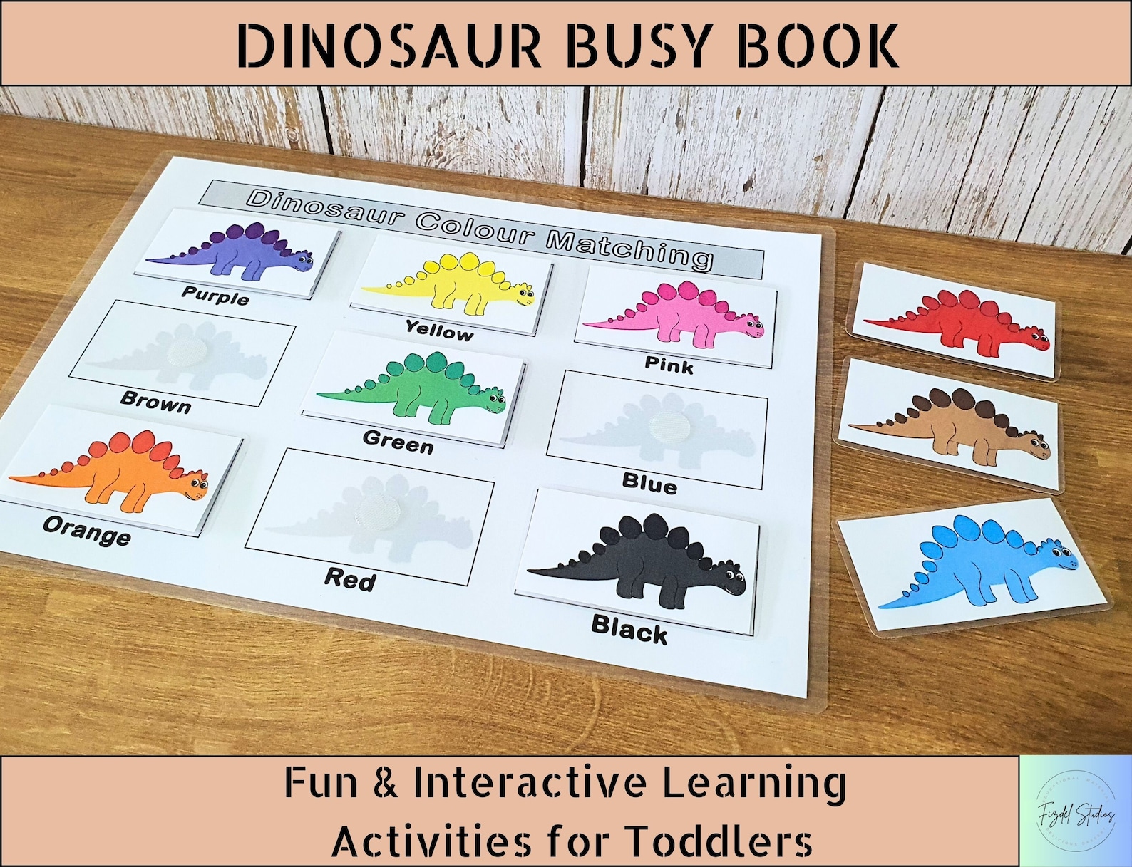 Dinosaur Activity Book Printable Preschool Learning Activity Binder ...