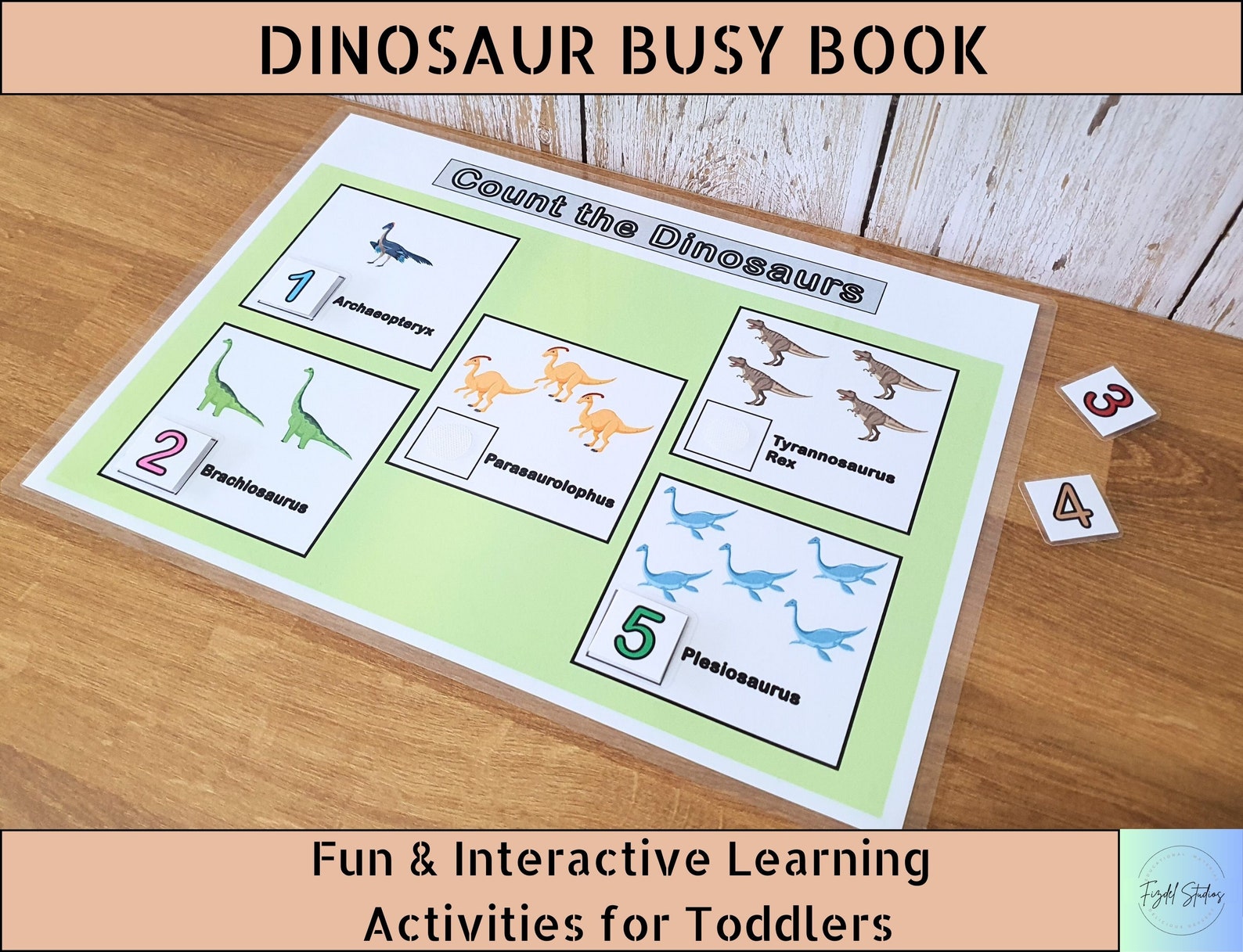 Dinosaur Activity Book Printable Preschool Learning Activity Binder ...