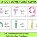 Do A Dot Sticker Lowercase Alphabet Dot Dab Marker Activity Book ...