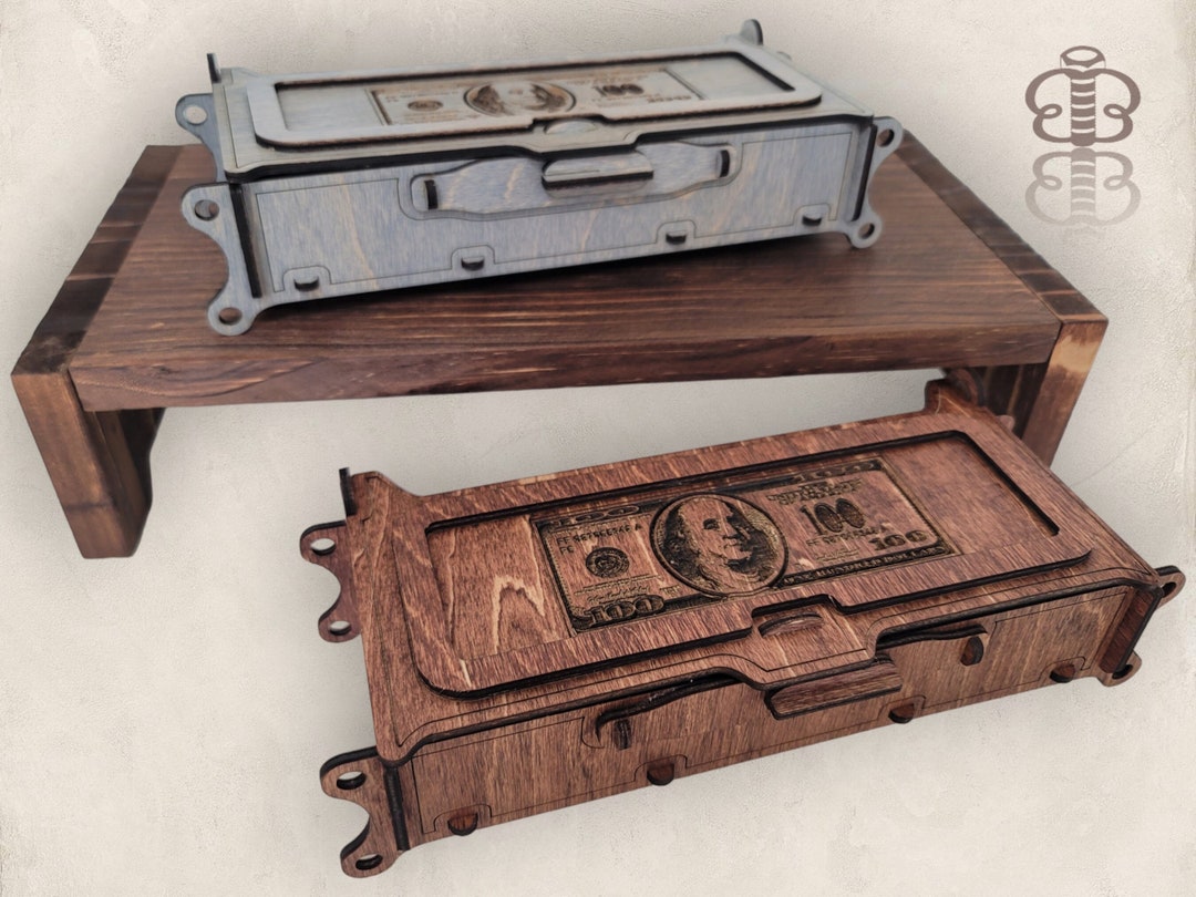 Wood Bank Box, Personalized Bank Box Gift, Keepsake Storage - Etsy