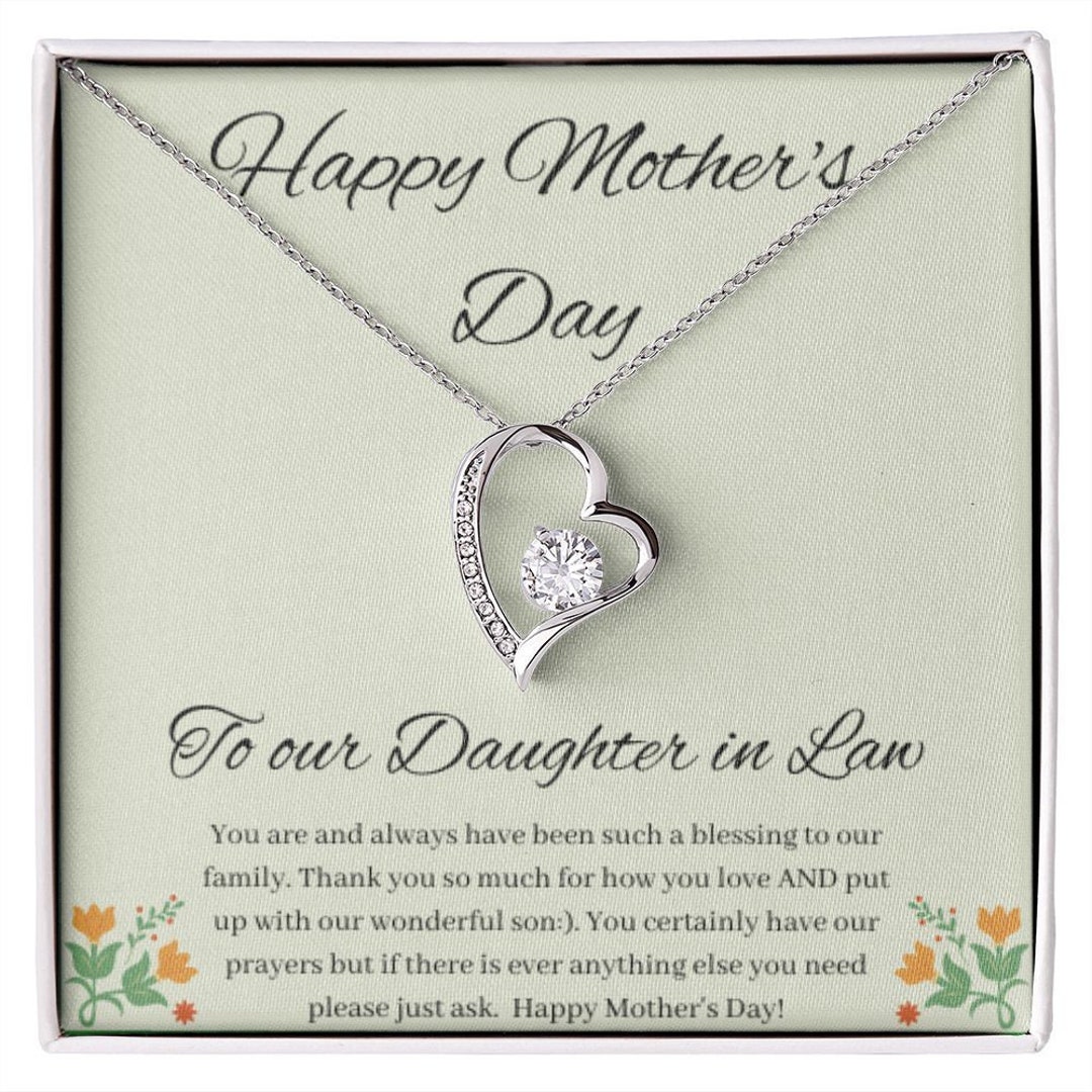 Mothers Day Daughter In Law Daughter In Law From Etsy